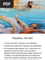 Daedalus and Icarus by Nick Pontikis | PDF | Minotaur | Theseus