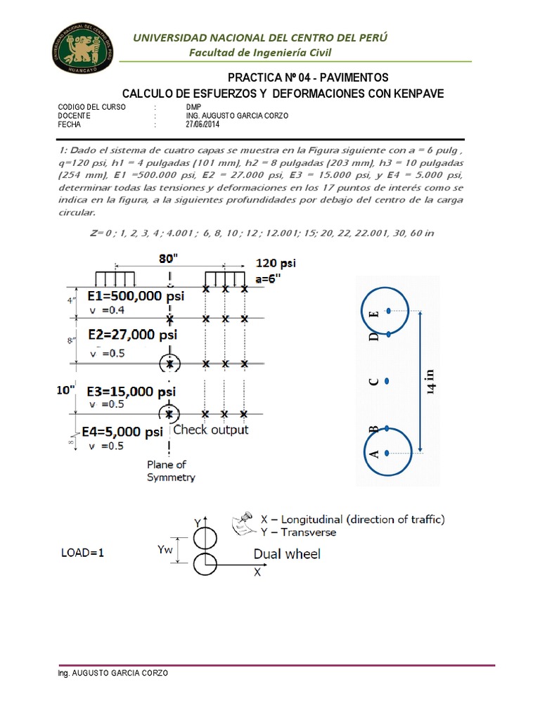Cálculo de Esfuerzos con Kenpave | PDF