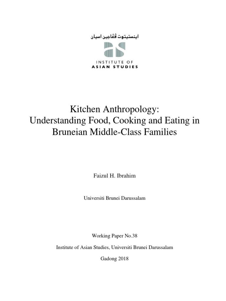 Kitchen Anthropology: Understanding Food, Cooking and Eating in ...
