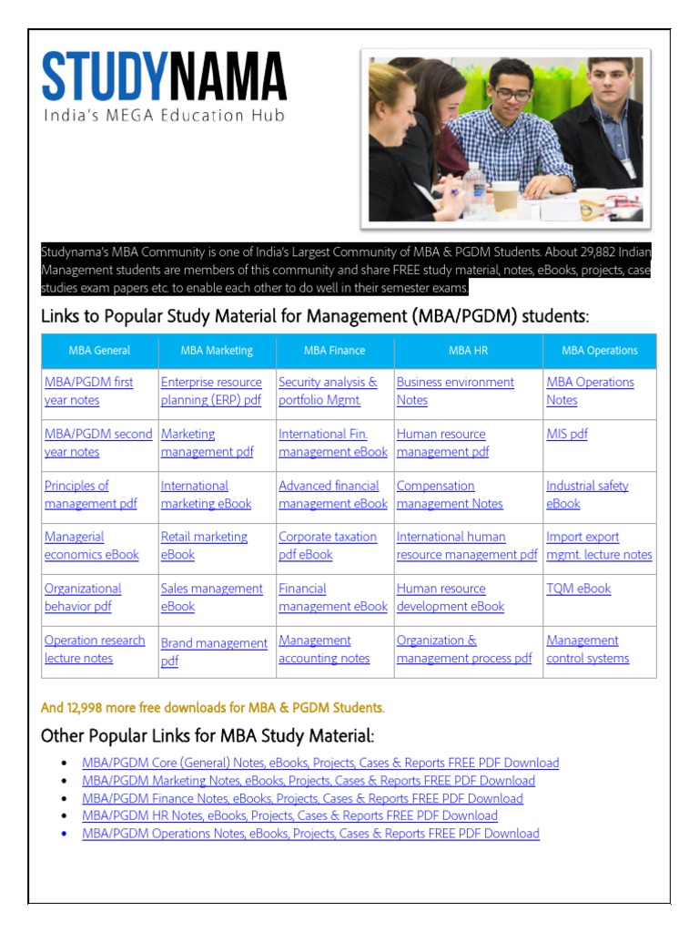 MBA Page PDF | PDF | Self-Improvement