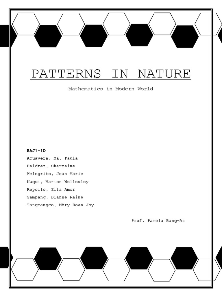 Patterns in Nature | PDF | Pattern | Fractal