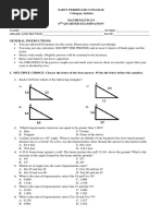 Detailed Lesson Plan Math 9 4th Quarter Com.#43 Session 1 | PDF
