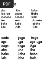 Tagalog Prepositions | PDF