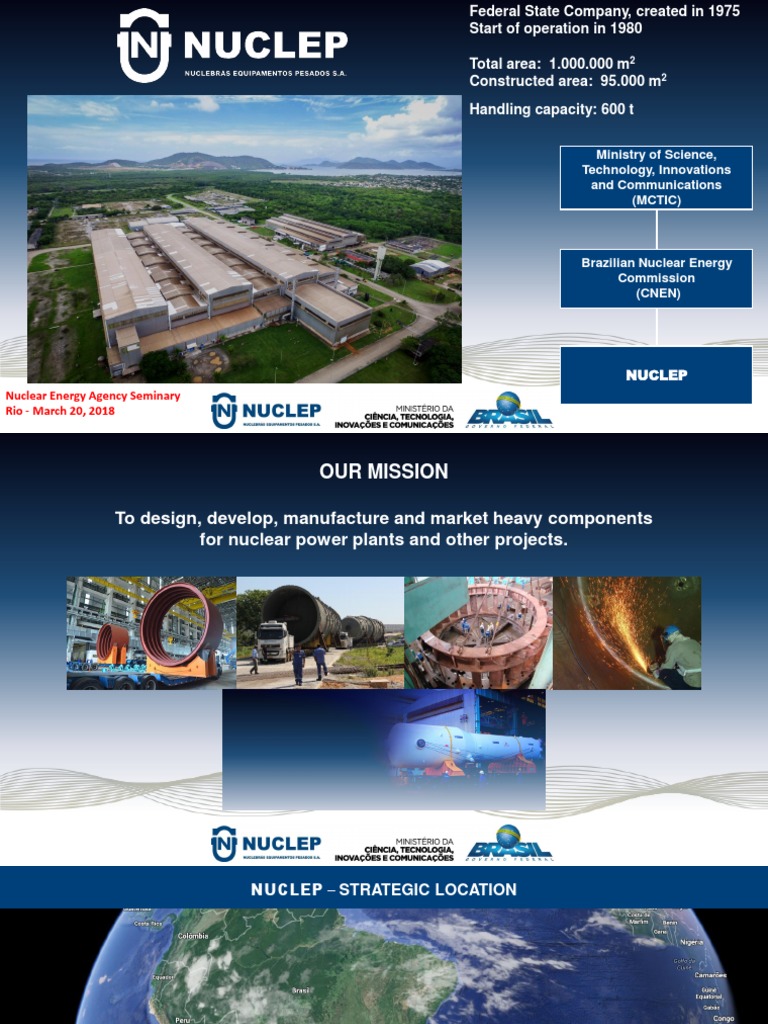 NUCLEP Presentation - NEA | PDF | Nuclear Power Plant | Submarines
