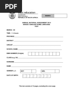 Grade 2 Life Skills Assessment Term 4 | PDF | Learning | The Arts