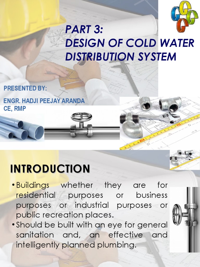 CWD - Cold Water Pipe Sizing | PDF | Plumbing | Building Technology