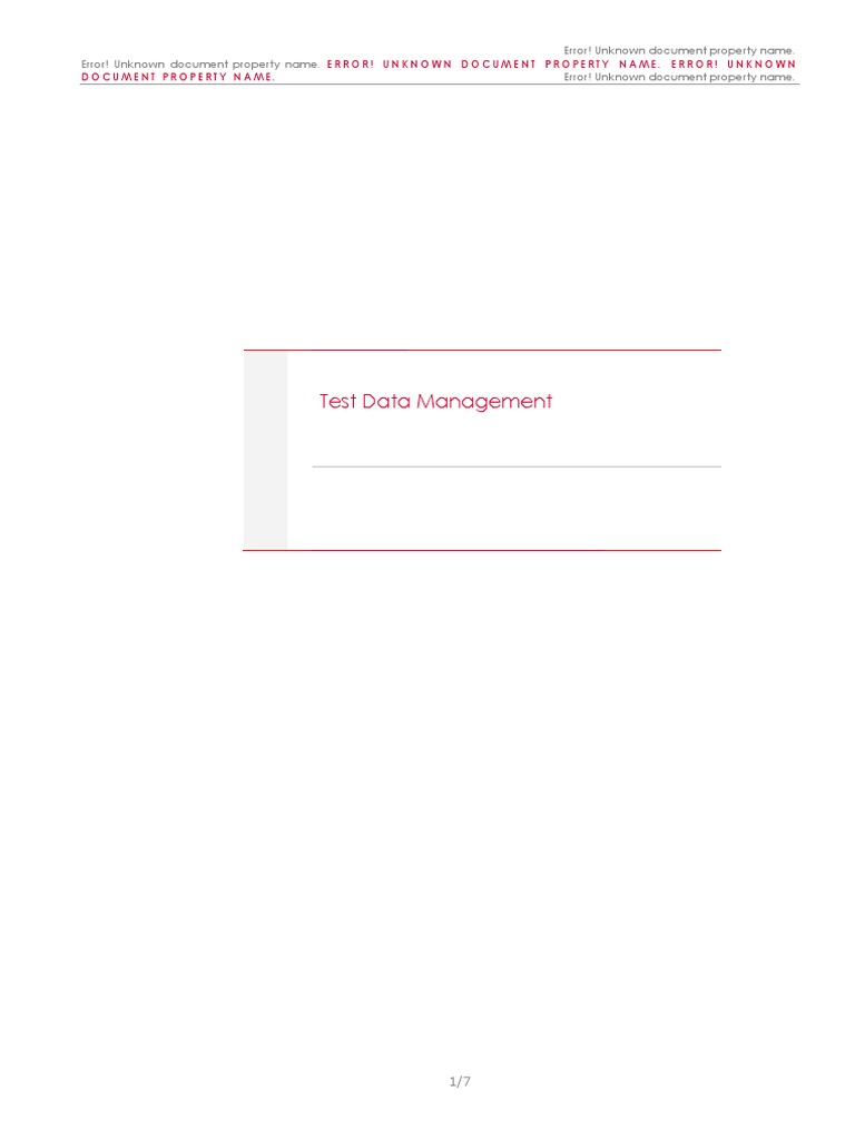 Test Data Management Strategies | PDF | Databases | Automation