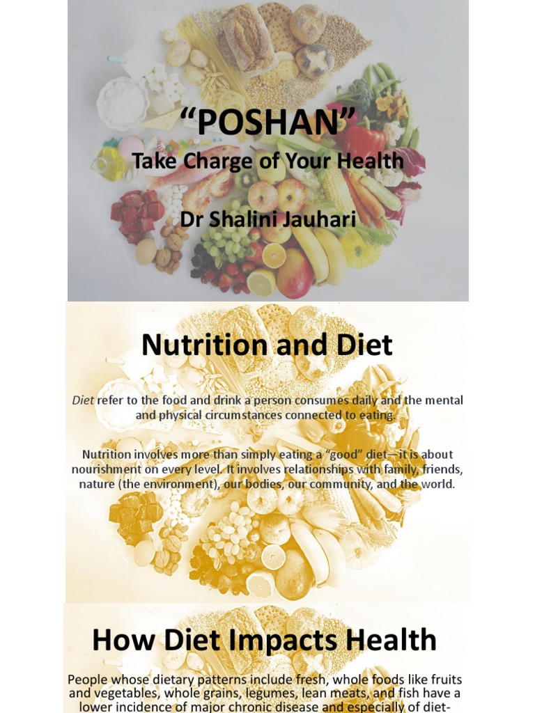 "Poshan": Take Charge of Your Health DR Shalini Jauhari | PDF ...