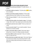 Get Ready for Flyers Answer Key | PDF