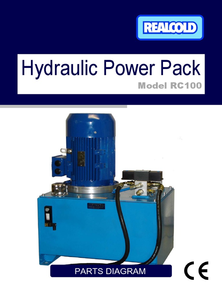 Parts Diagram and Description for the RC100 Hydraulic Power Pack | PDF ...