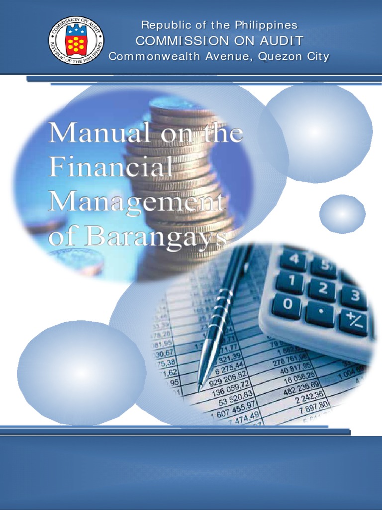 Manual On Barangay Financial Management PDF | PDF | Debits And Credits ...
