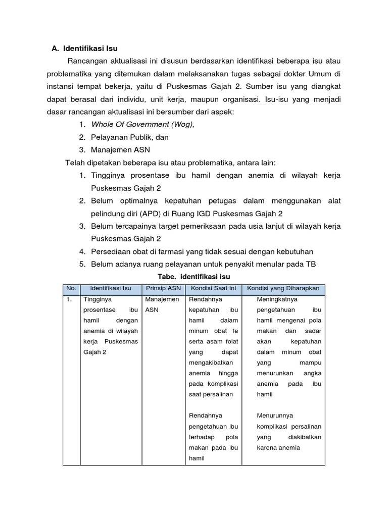 Identifikasi Isu | PDF
