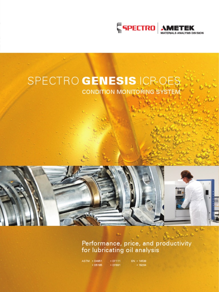 Spectro Genesis Petrochem Rev1 2018 Int | PDF | Spectrum ...