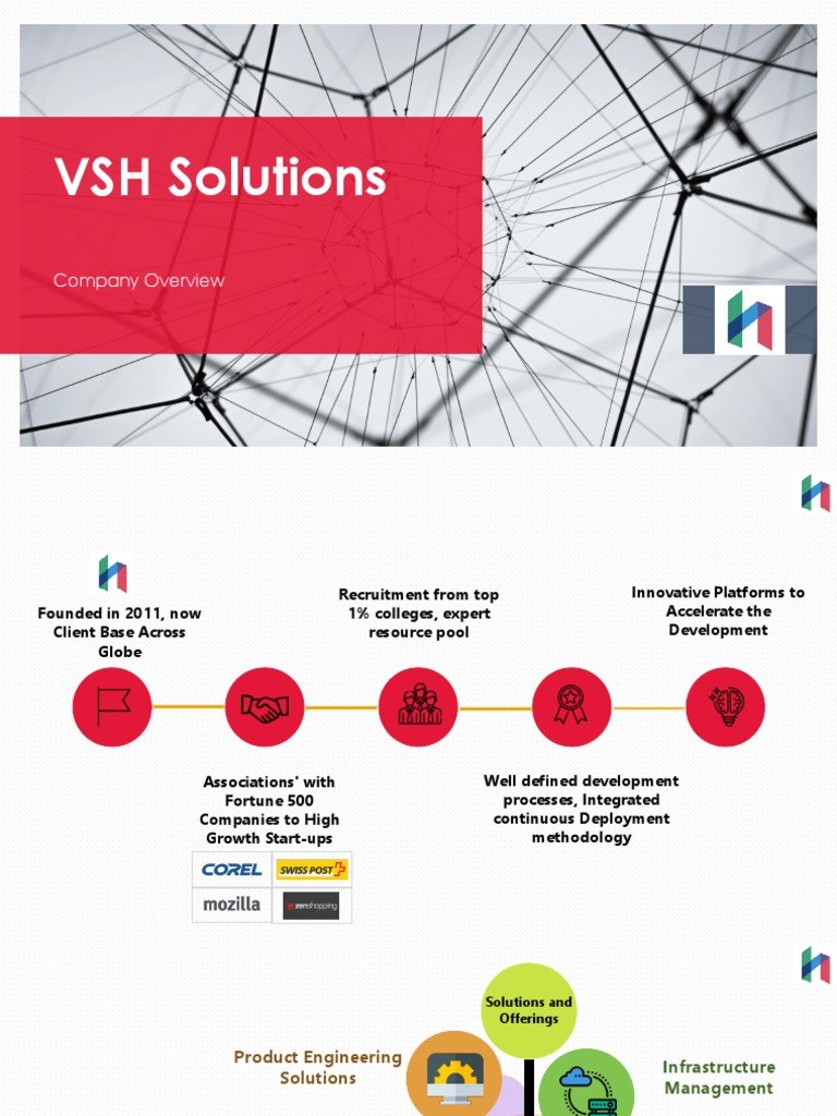 VSH Solutions: Company Overview | PDF | Digital Marketing | Software As ...
