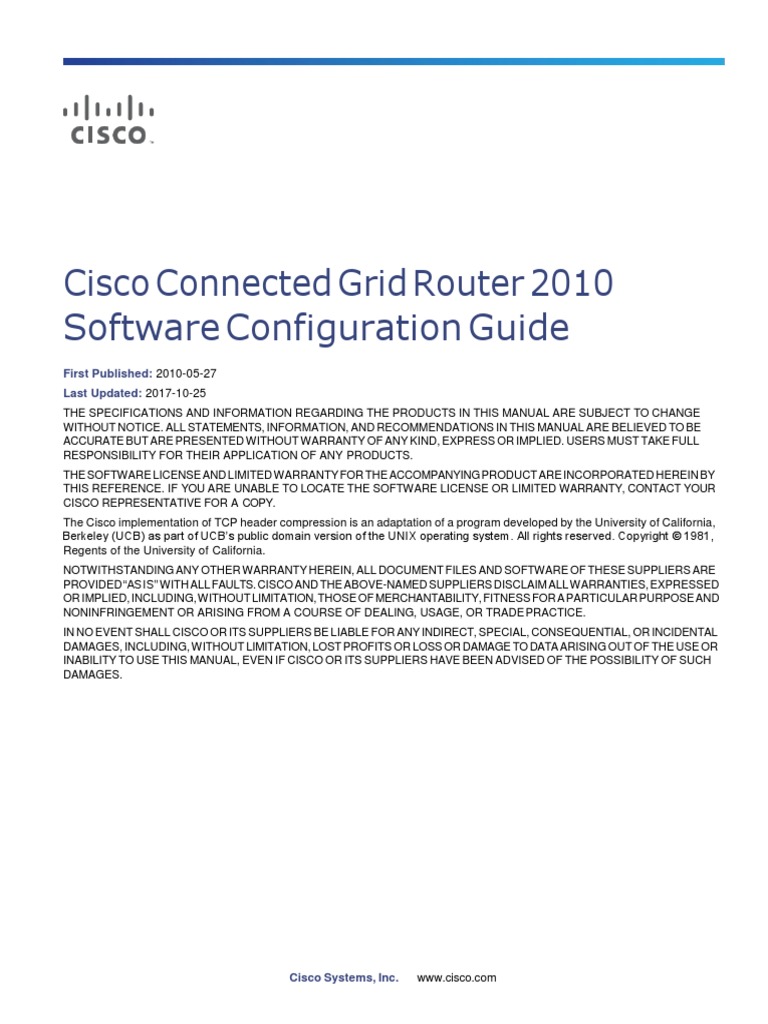 CGR 2010 | PDF | Command Line Interface | Cisco Systems