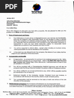 Infosys Offer and Joining Letter | PDF | Career & Growth