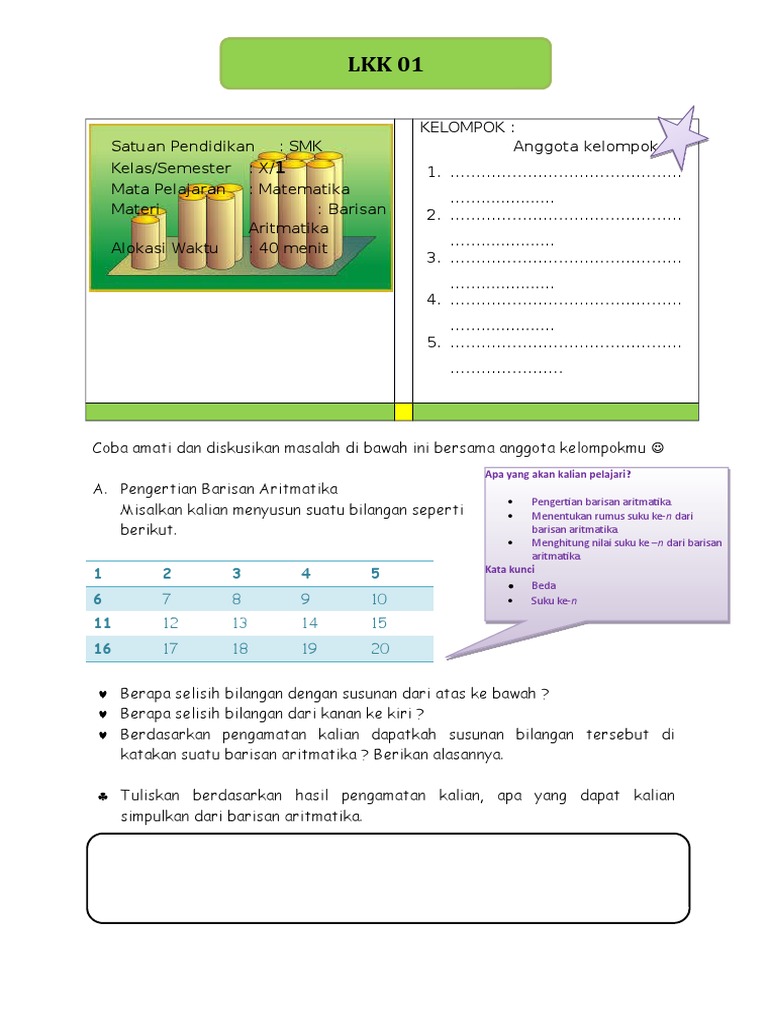 Contoh LKPD 2 | PDF