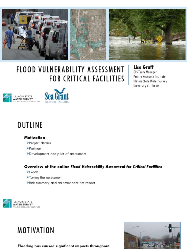Flood Vulnerability Assessment For Critical Facilities: Lisa Graff ...