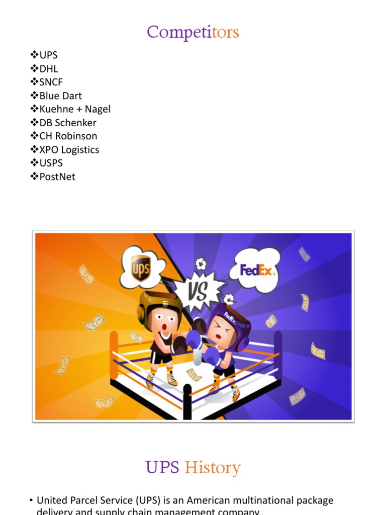 FedEx vs UPS: Competitor Analysis | PDF | Finance & Money Management ...