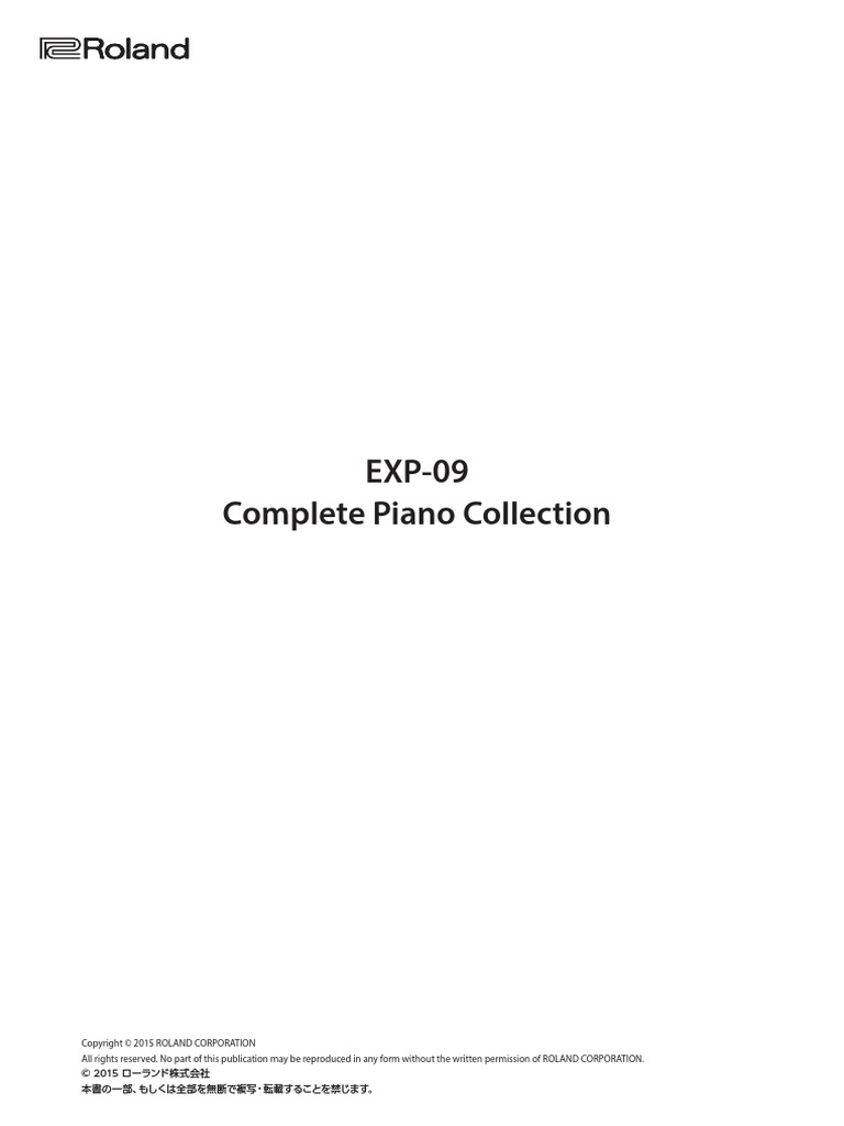 Soundlist Exp-09 Ds W | PDF | Music Technology | Musical Instruments