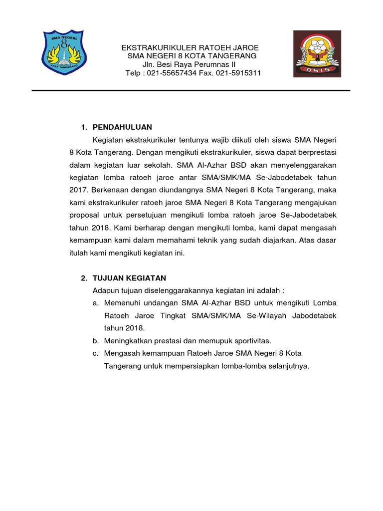 Contoh Proposal | PDF