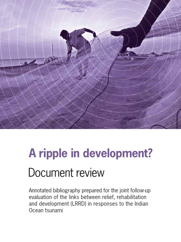 A Ripple in Development?: Document Review | PDF | Disaster Risk ...