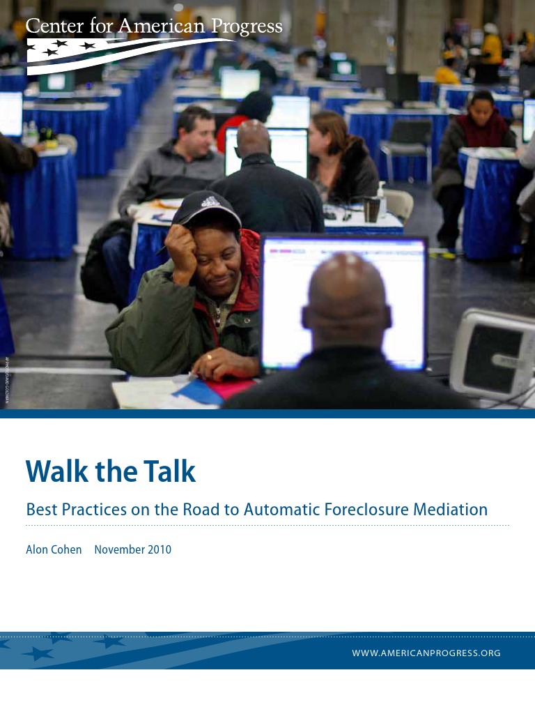 Walk The Talk | PDF | Foreclosure | Mortgage Loan