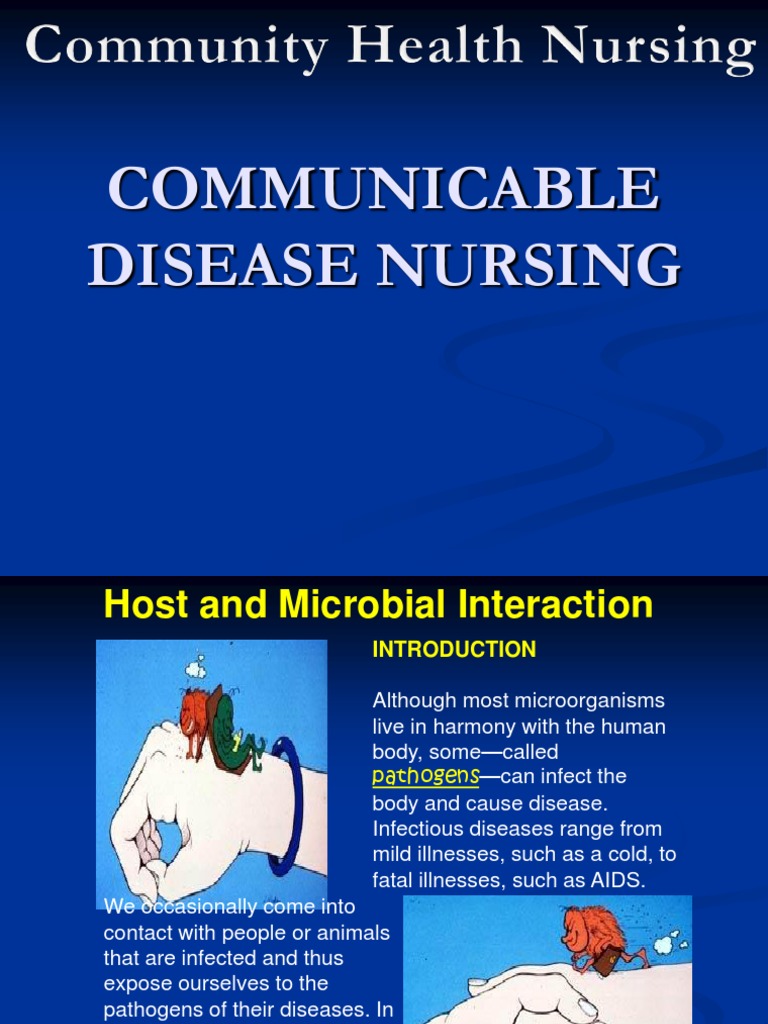 Communicable Disease Nursing | Infection | Public Health