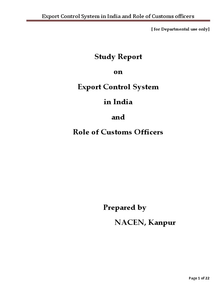 SCOMET and Its Application | PDF | Chemical Weapon | Nuclear Proliferation