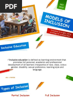 Special Education vs. Inclusive vs. Mainstreaming | PDF | Inclusion ...