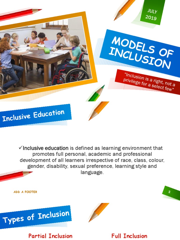 Models of Inclusion | PDF | Inclusion (Education) | Special Education