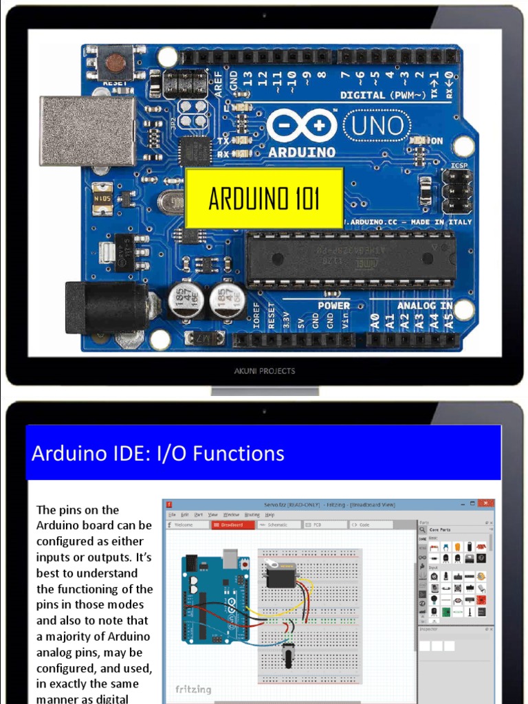 Basics of Arduino - Chapter 3 | PDF | Trigonometric Functions | Arduino