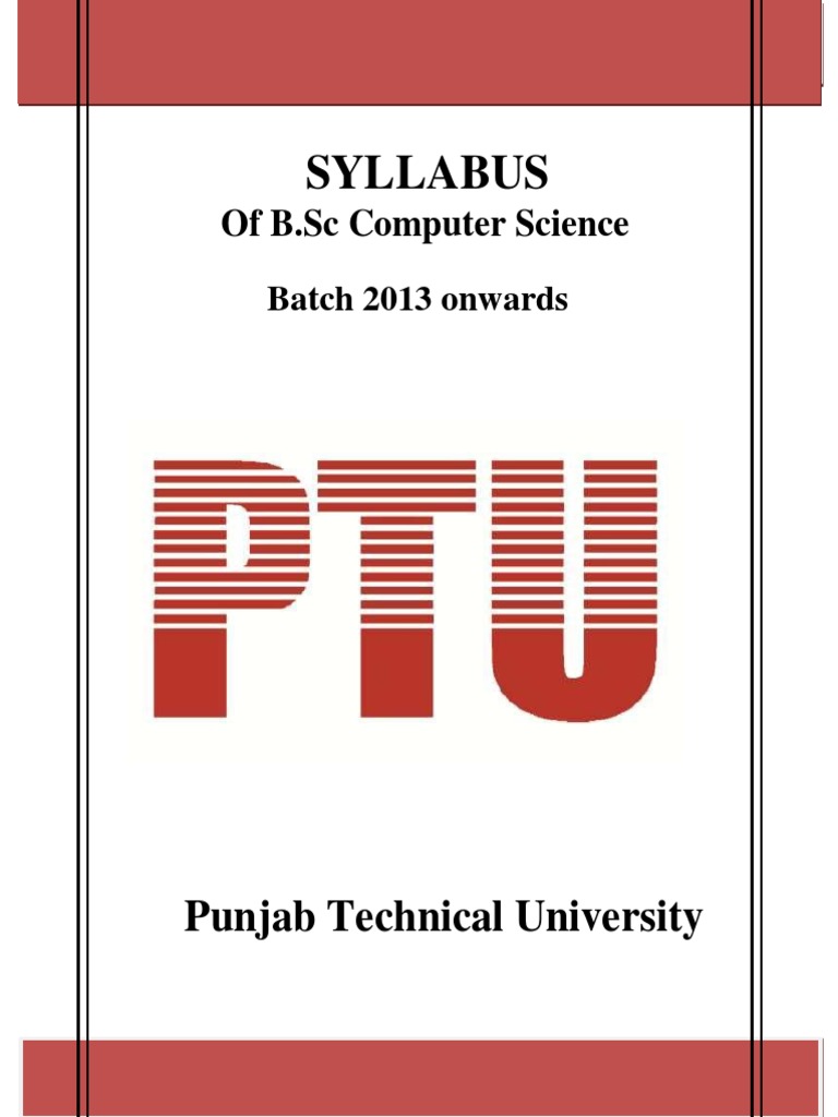 B.Sc Computer Science Syllabus 2013+ | PDF | Special Relativity | Equations