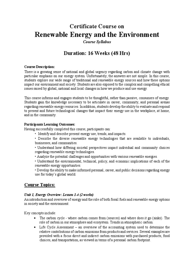 1531211468certificate Course On Renewable Energy and The Environment ...