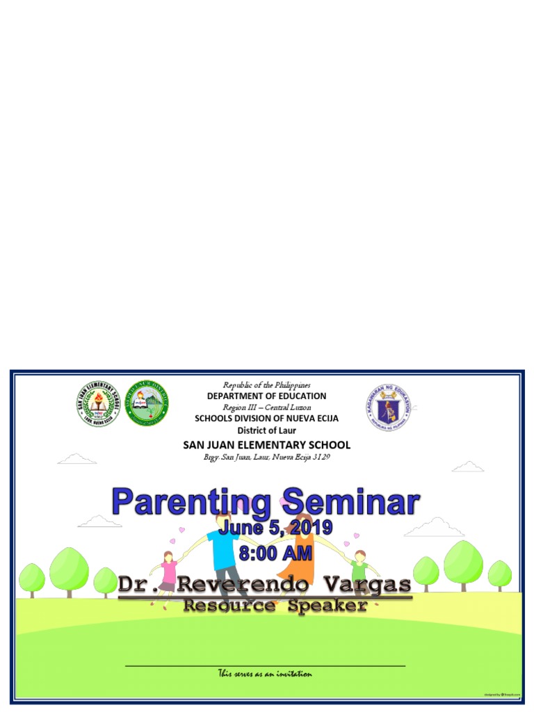 Program Parenting Seminar | PDF
