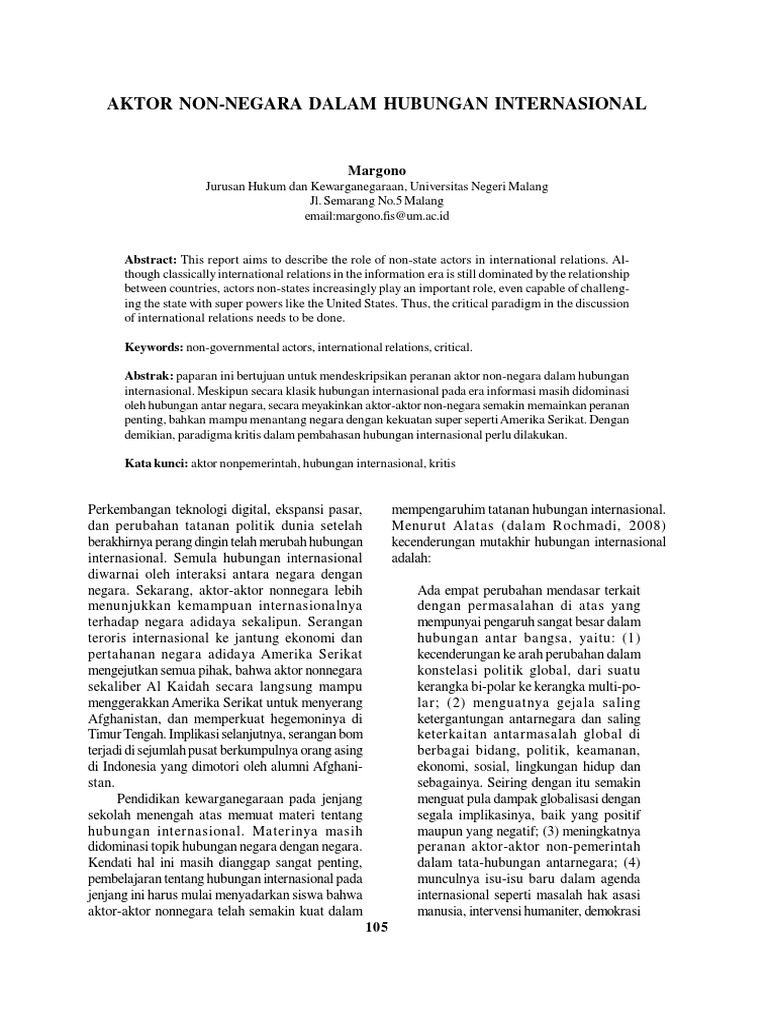 Contoh Analisis Jurnal Internasional | PDF