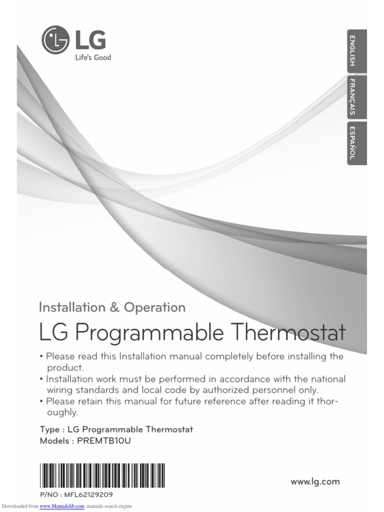Premtb10u PDF | PDF | Hvac | Fahrenheit