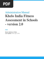 Sai Khelo India | PDF | Body Mass Index | Weight