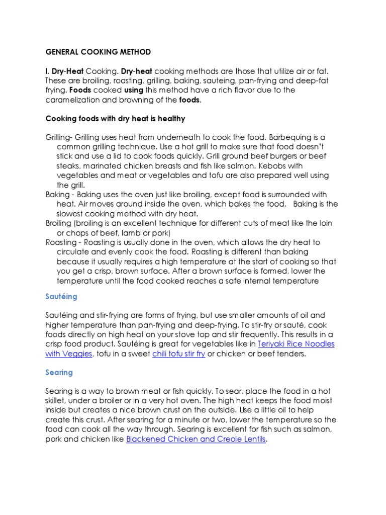 TLE Exam | PDF | Grilling | Roasting