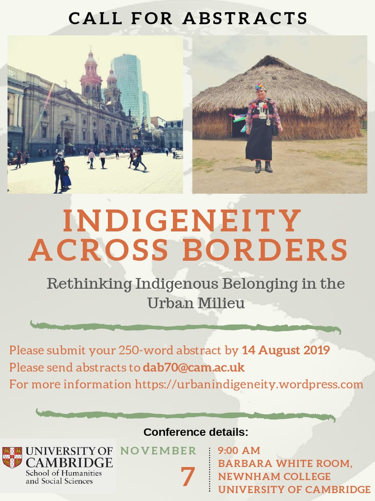 Indigeneity Across Borders Conference | PDF