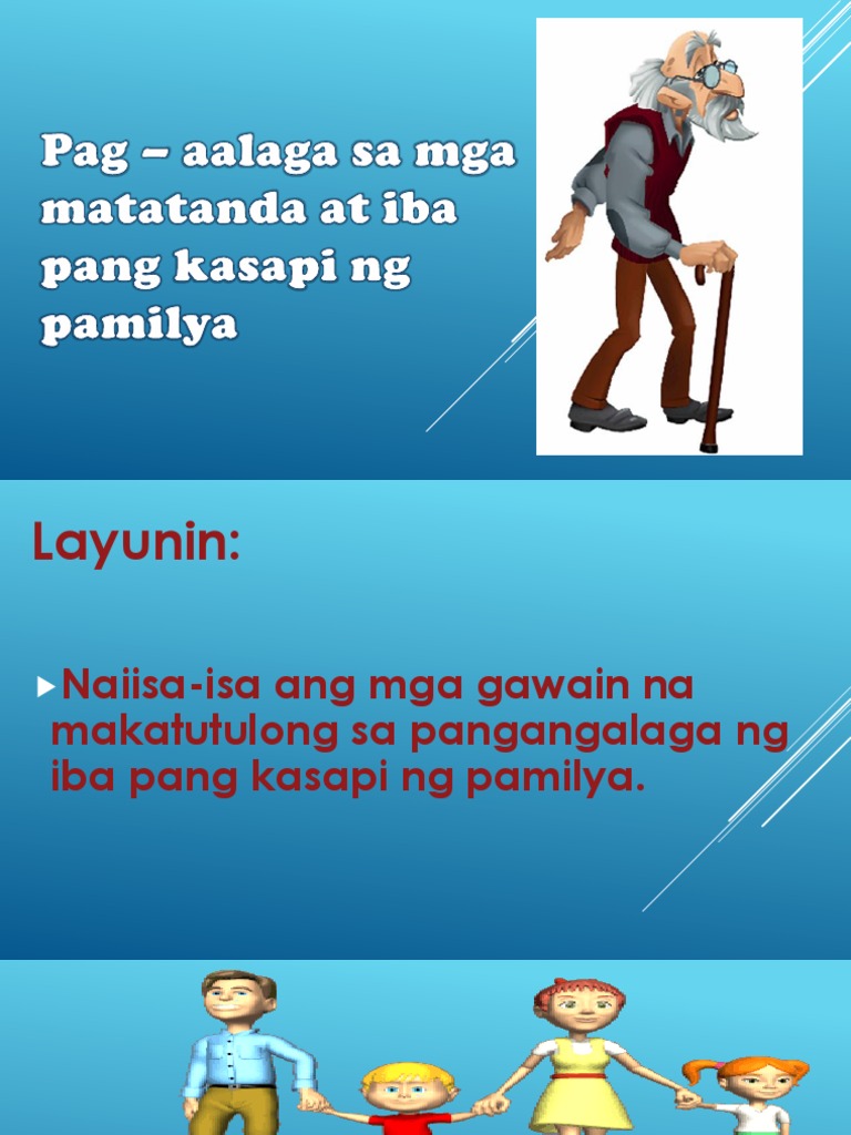 Pag Aalaga Sa Matanda | PDF