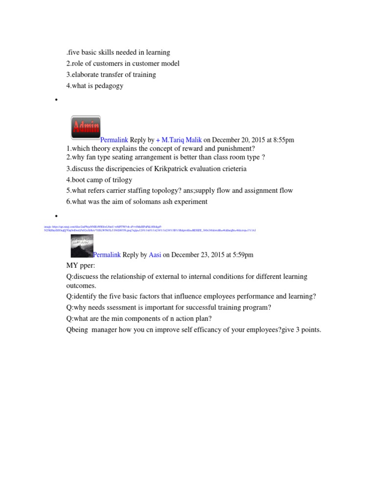 Five Basic Skills Needed in Learning | PDF