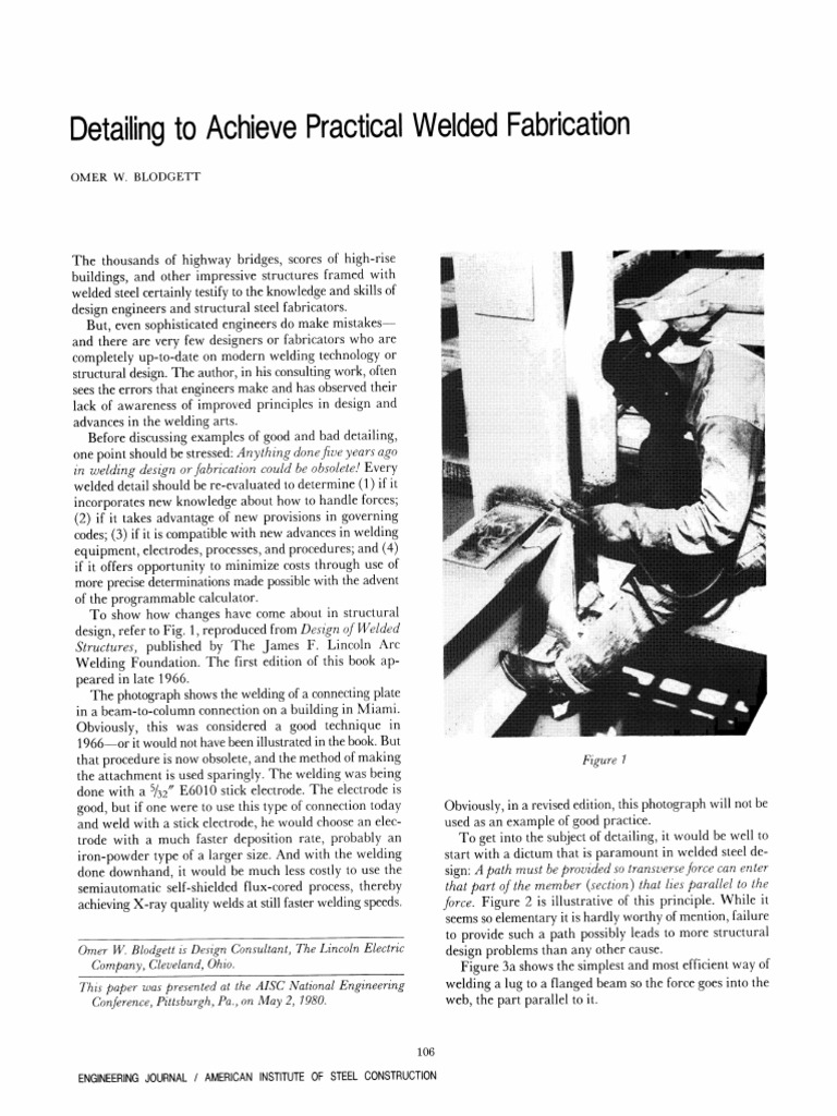 Design For Welding | PDF | Welding | Construction