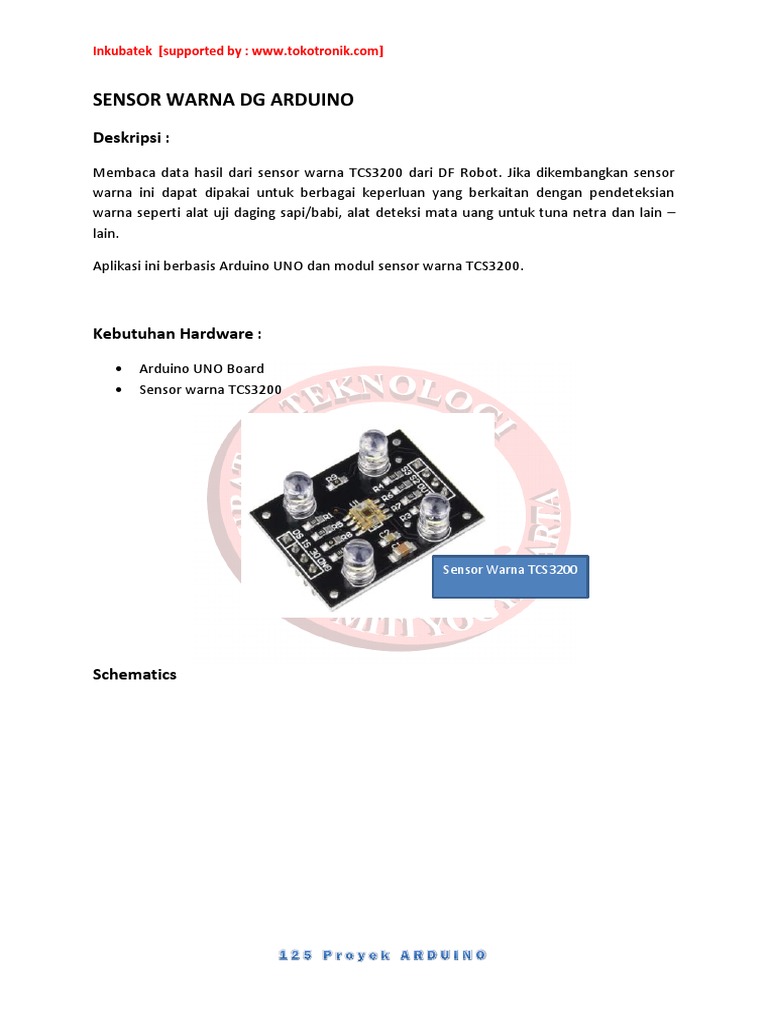 Sensor Warna DG Arduino | PDF | Arduino | Computer Hardware