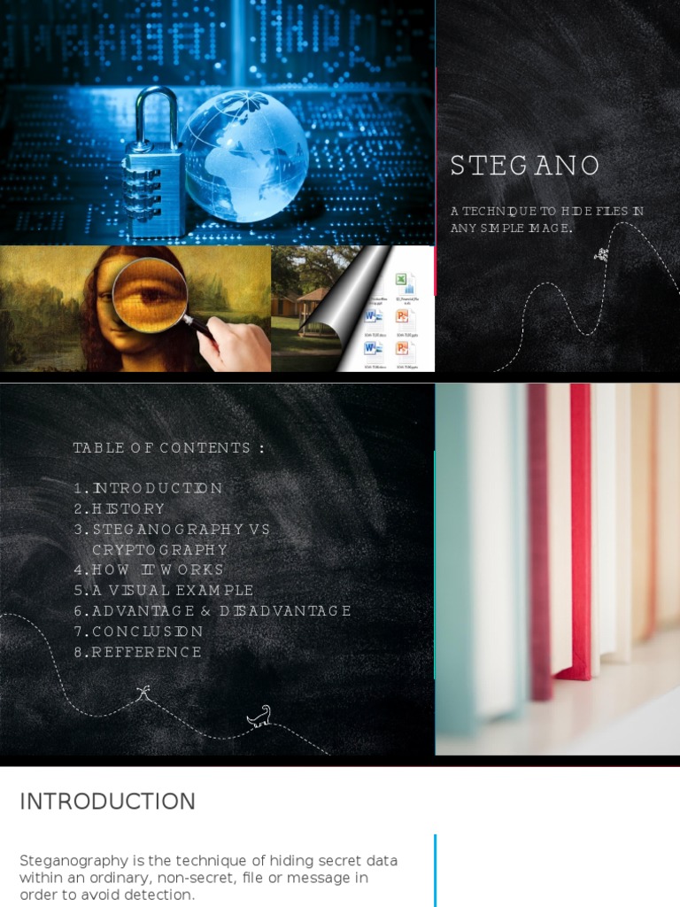 Steganography Powerpoint Presentation by Papan Sarkar | Download Free ...