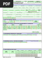 Nuevo Formulario 008 Emergencia 2021 | PDF | Historial médico | Medicina CLINICA