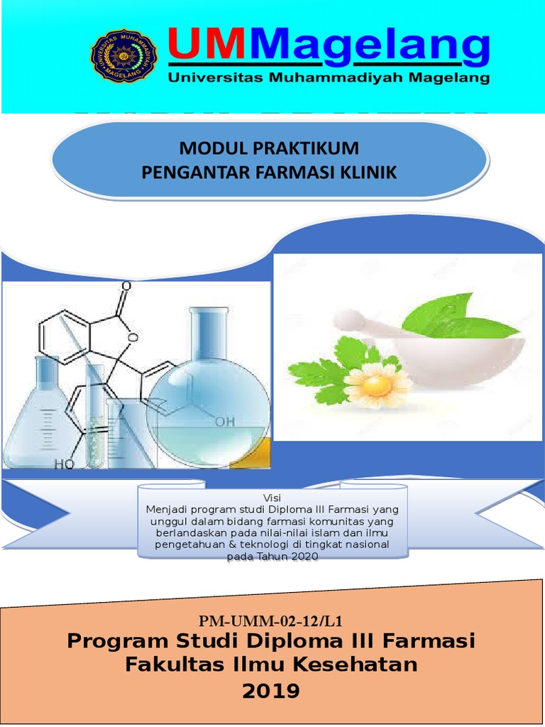 Buku Petunjuk Prakt Pengantar Farmasi Klinik | PDF