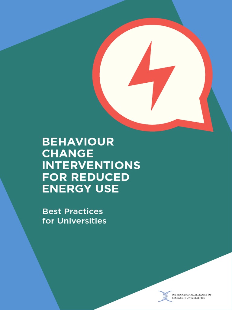 Behavior Change Interventions For Reduce Energy Use | PDF | Motivation ...