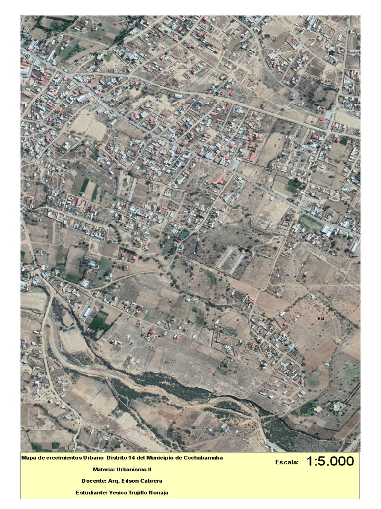Mapa de Crecimiento Urbano Distrito 14 | PDF | Historia