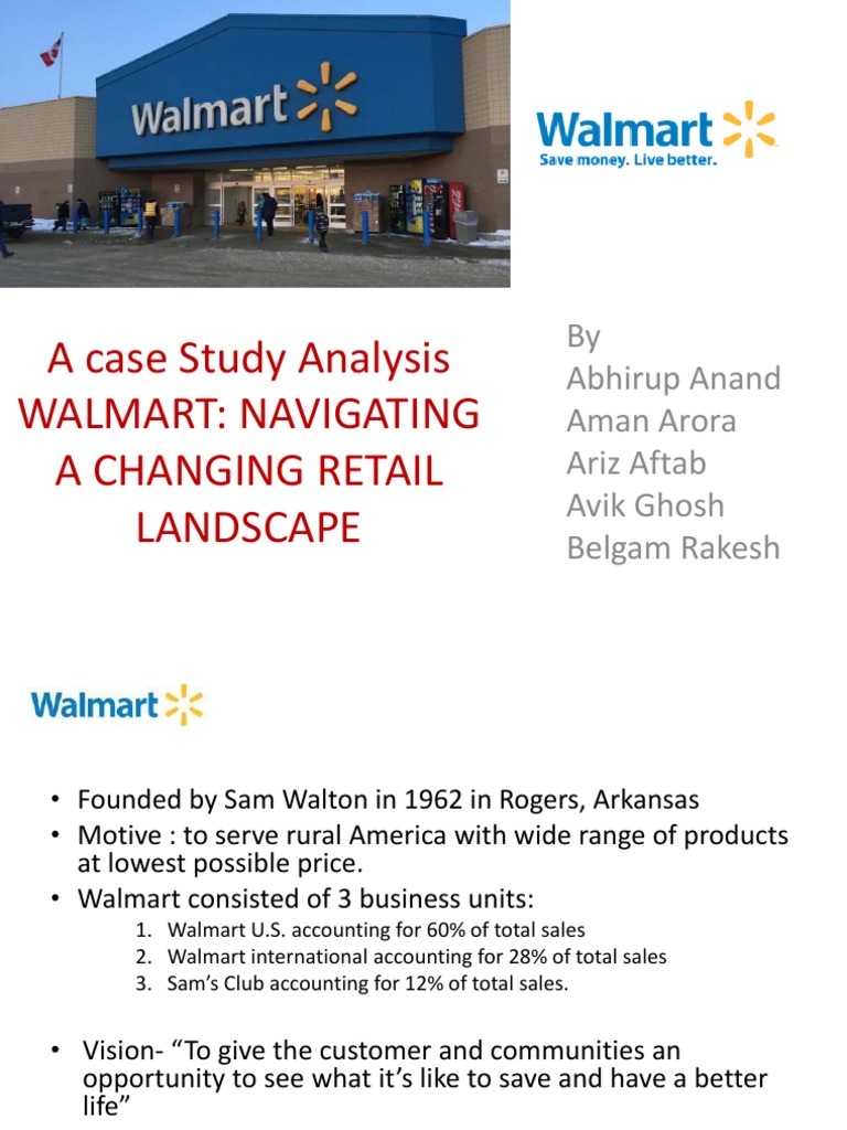Strategy Walmart | PDF | Walmart | Retail